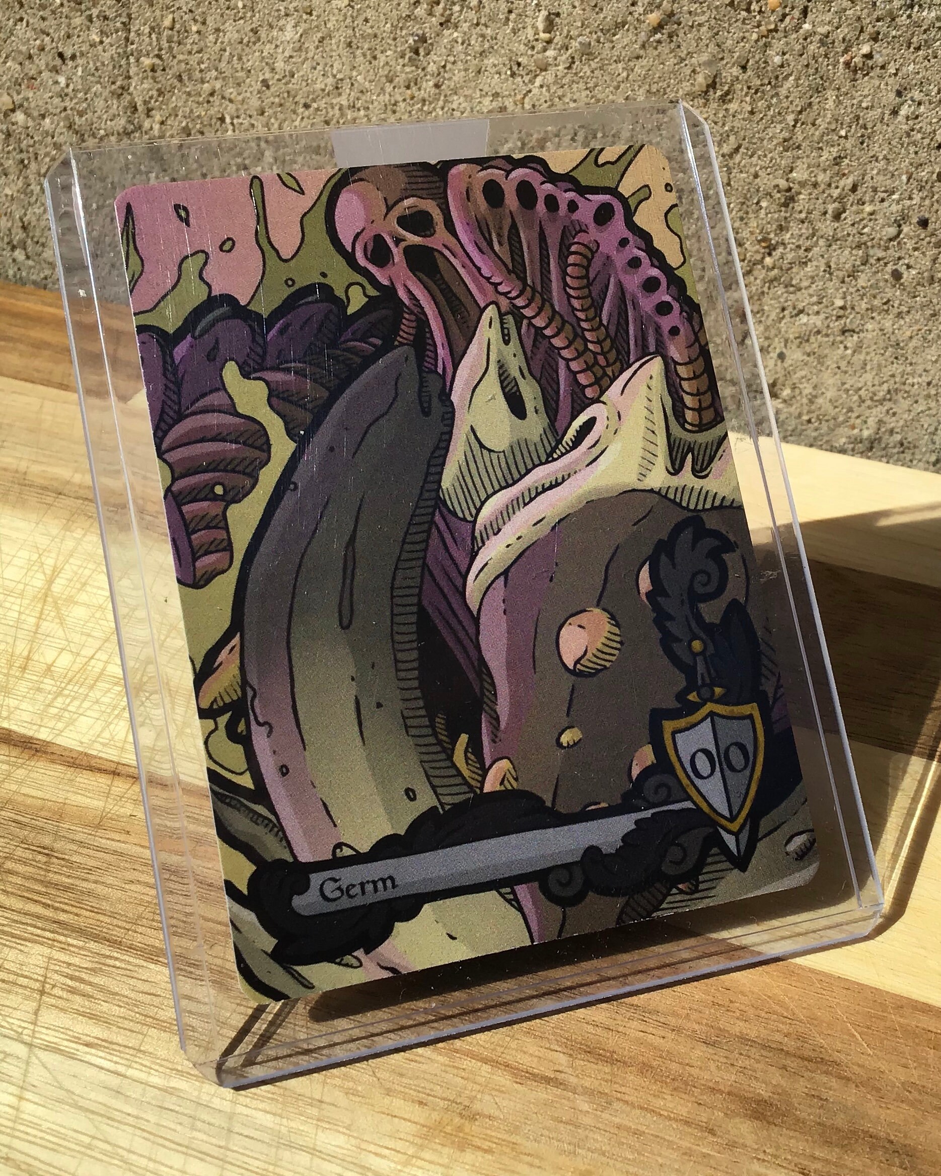 Germ Token Custom Altered MTG Magic the Gathering Fantasy | Etsy