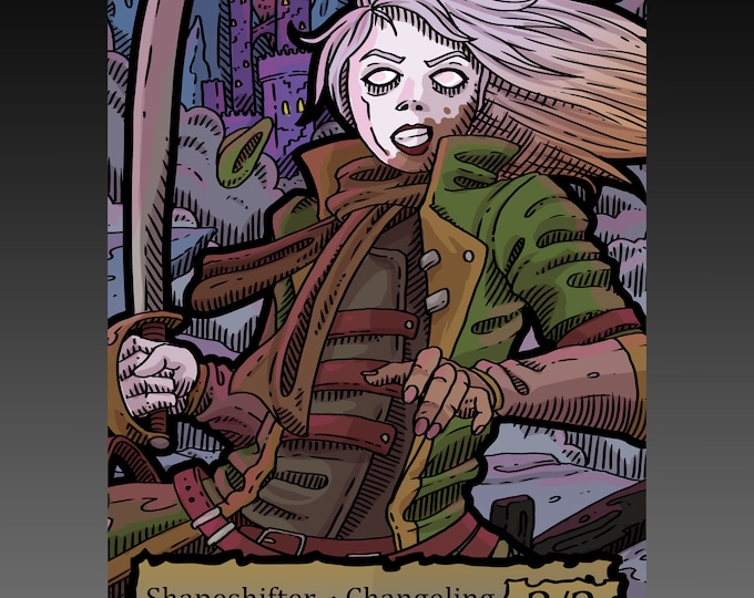 Shapeshifter Token Custom MTG Magic the Gathering Battle Baldur's Gate ...