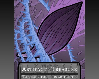Treasure Token Custom MTG Magic the Gathering Innistrad - Etsy