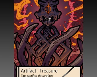 Myr Token Custom Altered MTG Magic the Gathering Fantasy Board Game ...