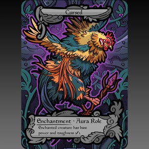 Wicked / Cursed Role Token - Custom Token for Magic the Gathering ...