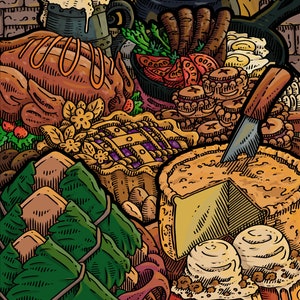 Food Token Custom Altered MTG Magic the Gathering Fantasy Board Game ...