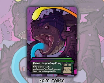 Treasure Token Custom MTG Magic the Gathering Fantasy Board Game Card ...