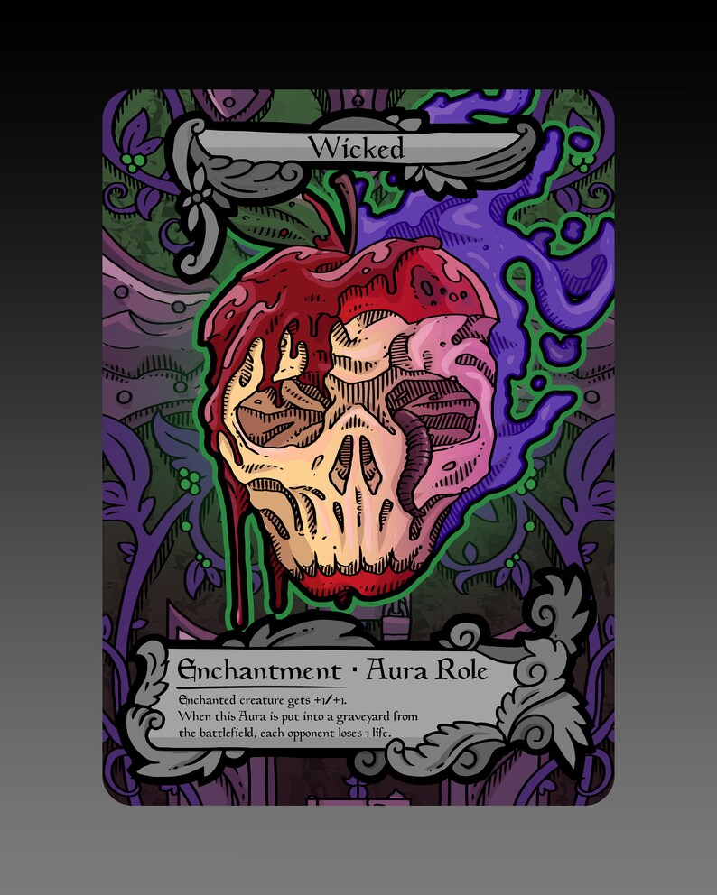 3 Role Token Set - Custom Tokens for Magic the Gathering - Etsy