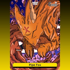 4 Pipe Fox Tokens - Digimon Card Game Yellow - Sakuyamon X Taomon ...