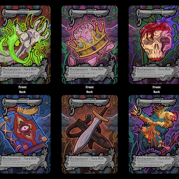 Mtg Role Token - Etsy