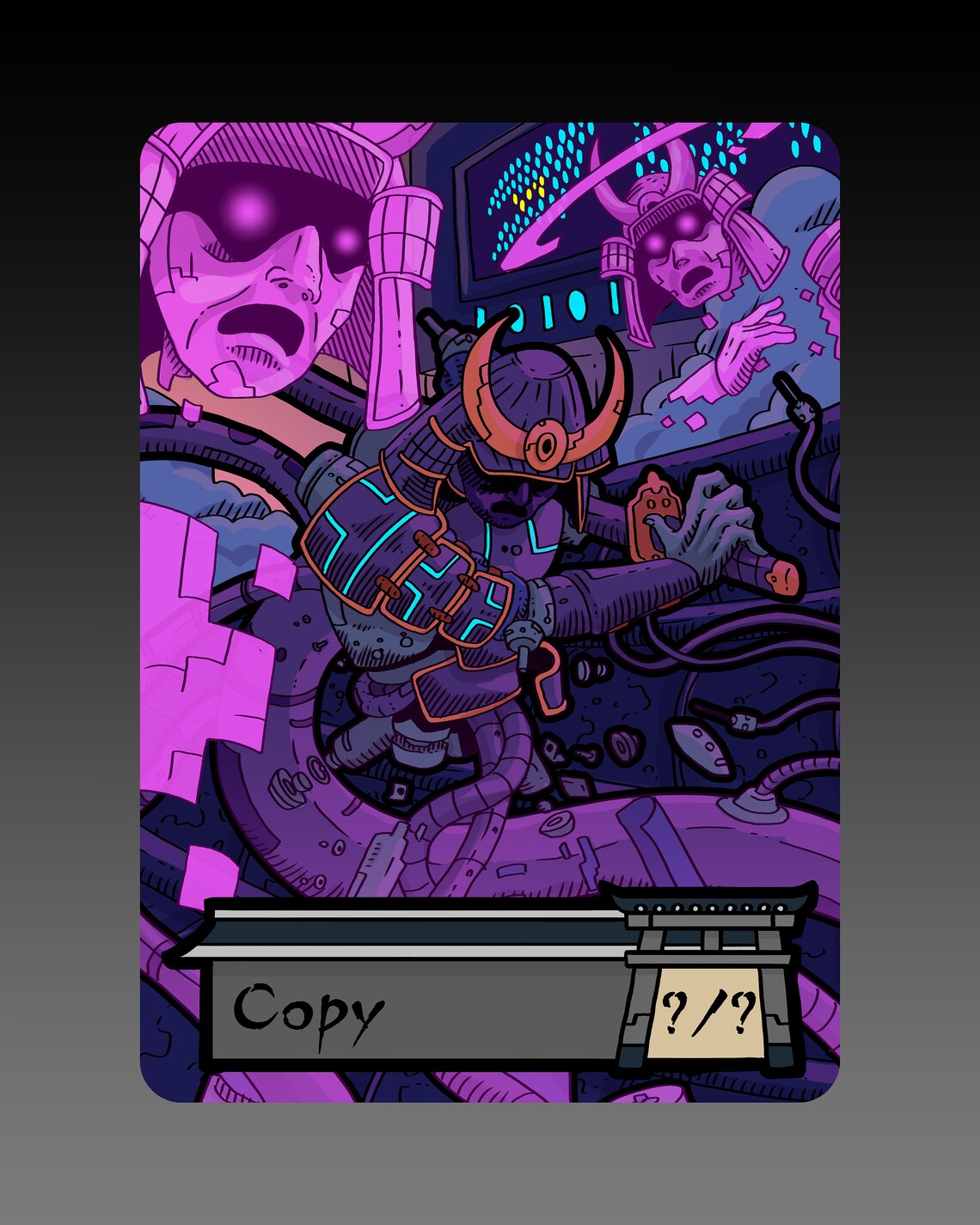 Copy Token - Custom Altered MTG Magic the Gathering Fantasy Board Game ...