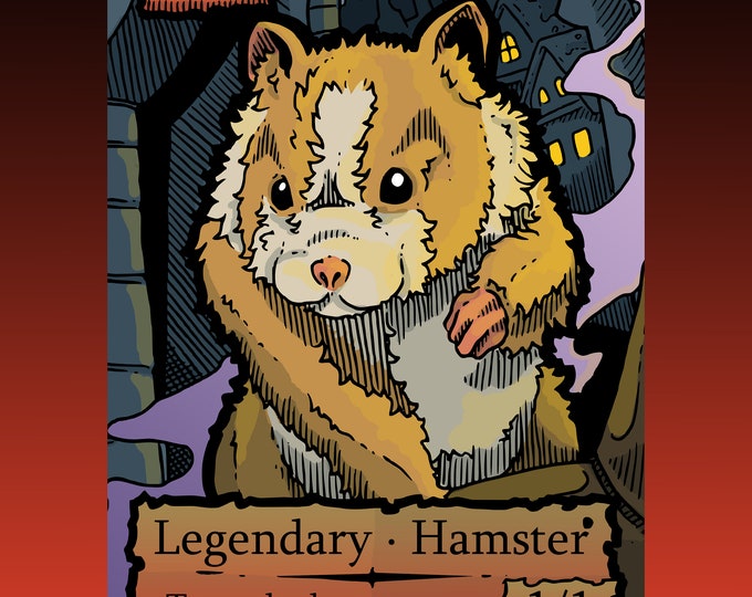 Boo Token Custom MTG Magic the Gathering Adventures - Etsy