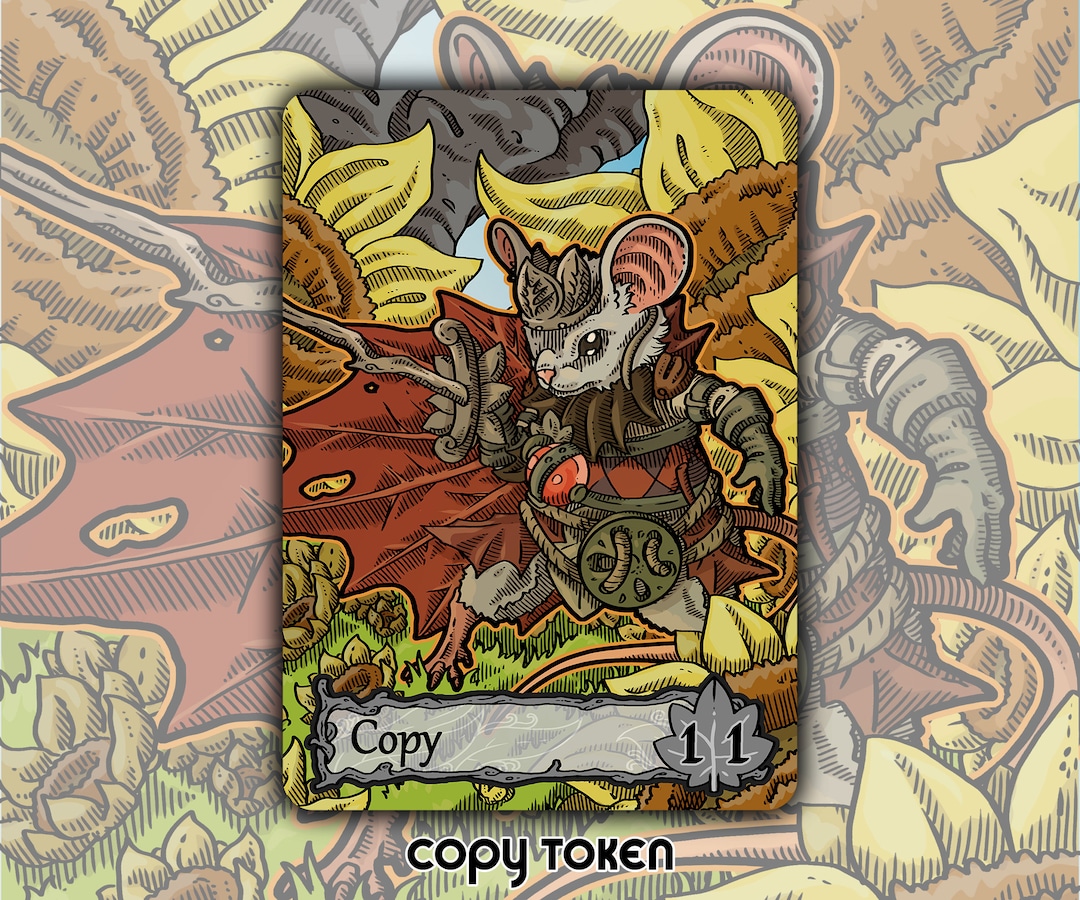 Offspring Copy - Custom Token for Magic the Gathering - Etsy
