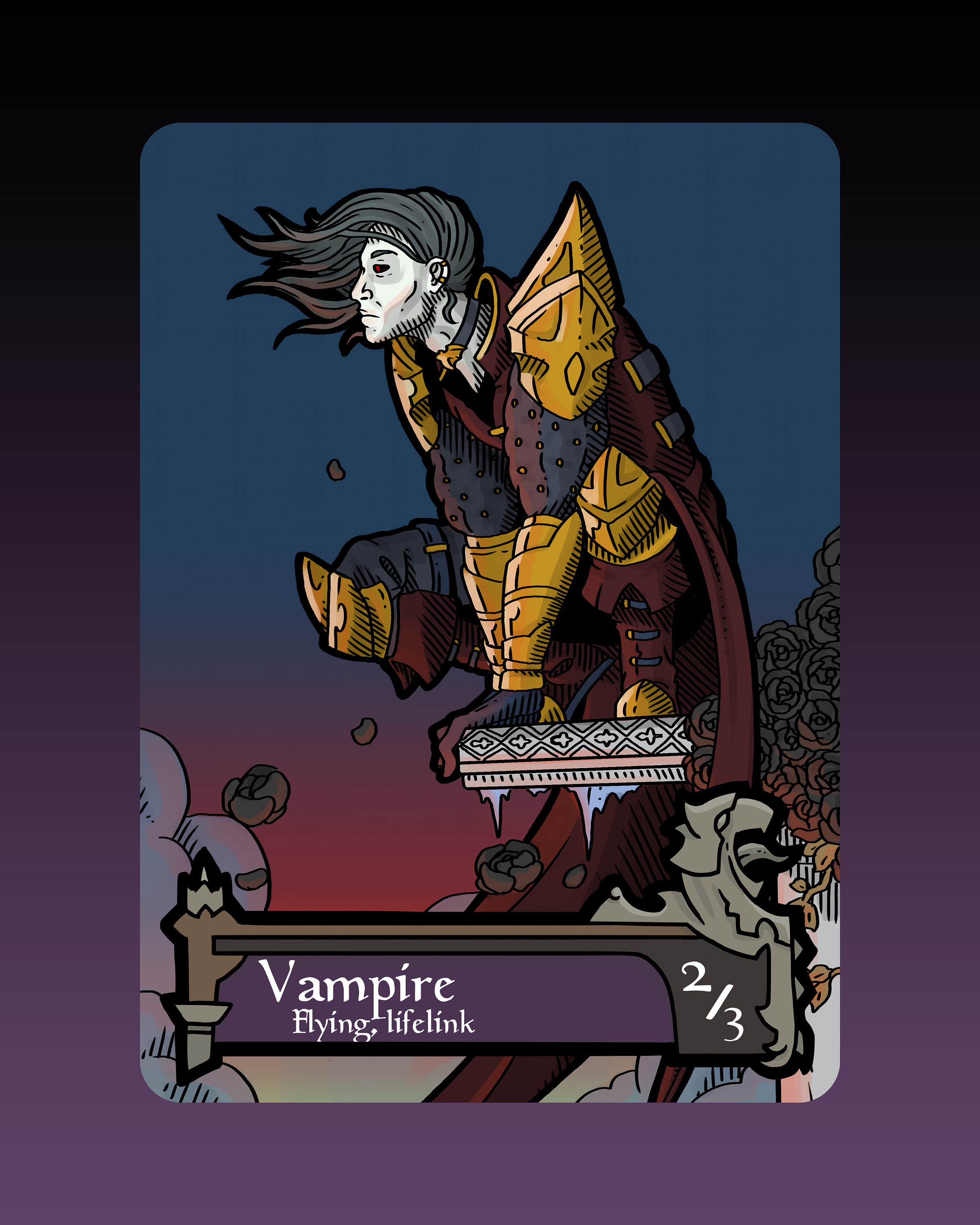 Vampire Nighthawk Art