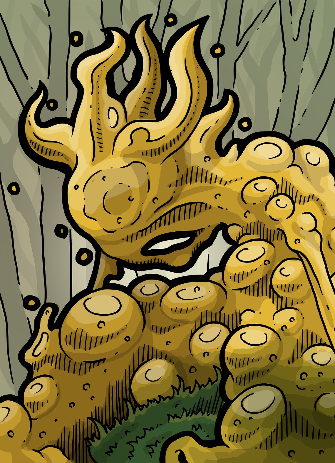 Aeve Progenitor Ooze Copy Token Custom Altered MTG Magic the | Etsy