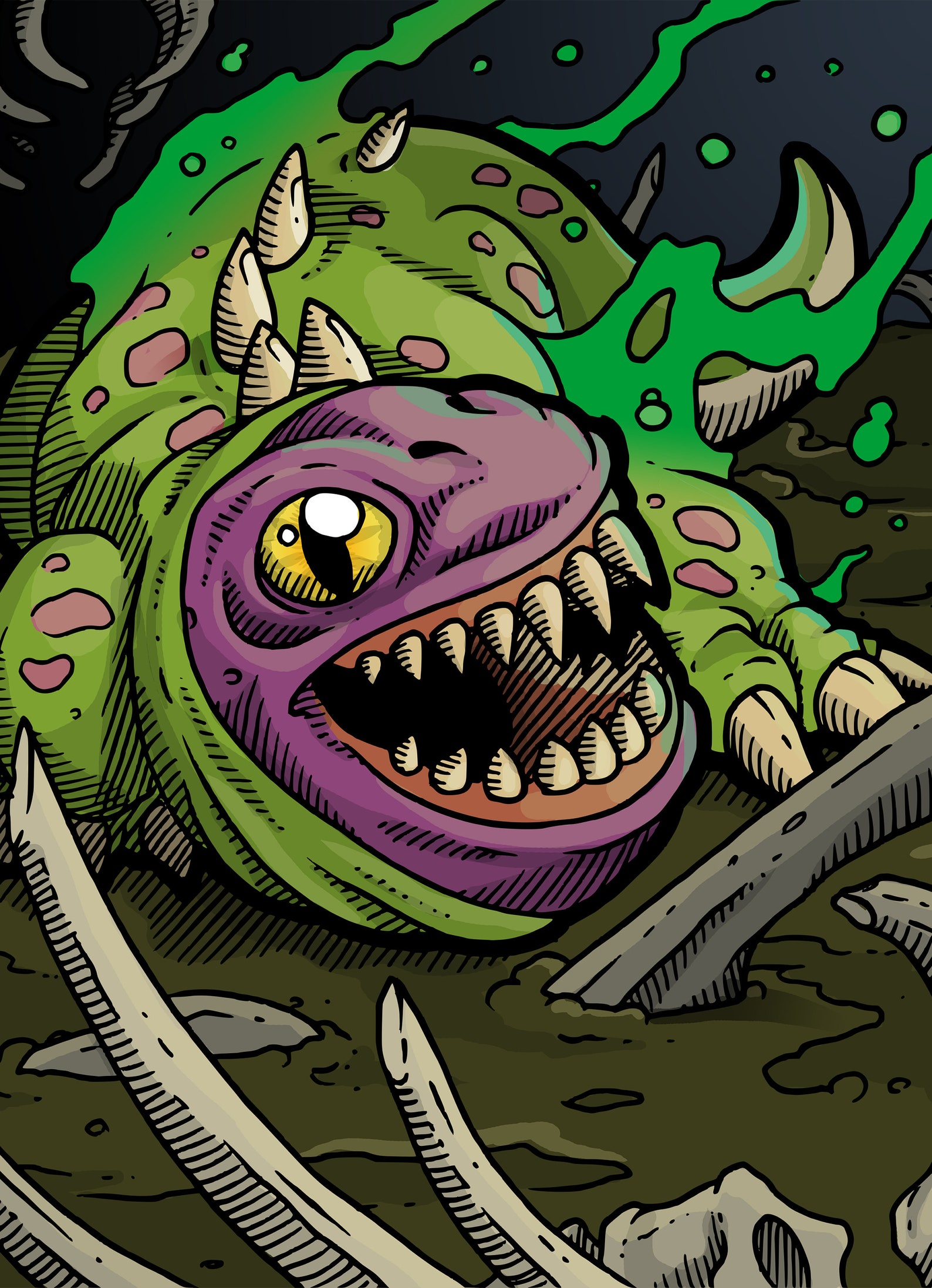 Pest Token Custom MTG Magic the Gathering Fantasy Board Game - Etsy