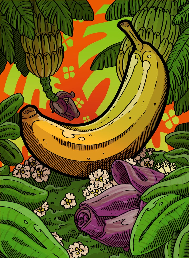 Banana - Custom Token for Magic the Gathering - Etsy