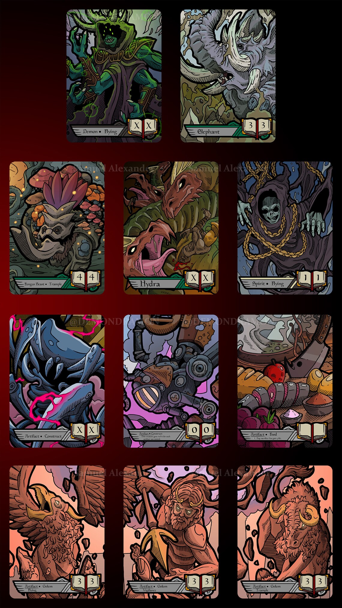 11 Custom Commander 2021 Tokens Magic The Gathering MTG | Etsy