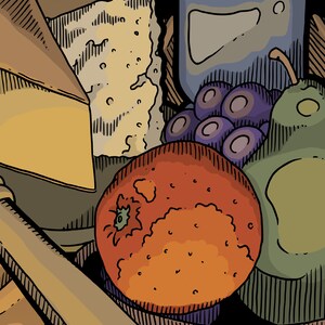 Food Token Custom Altered MTG Magic the Gathering Fantasy - Etsy