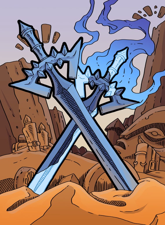 Famous Cartoon Swords