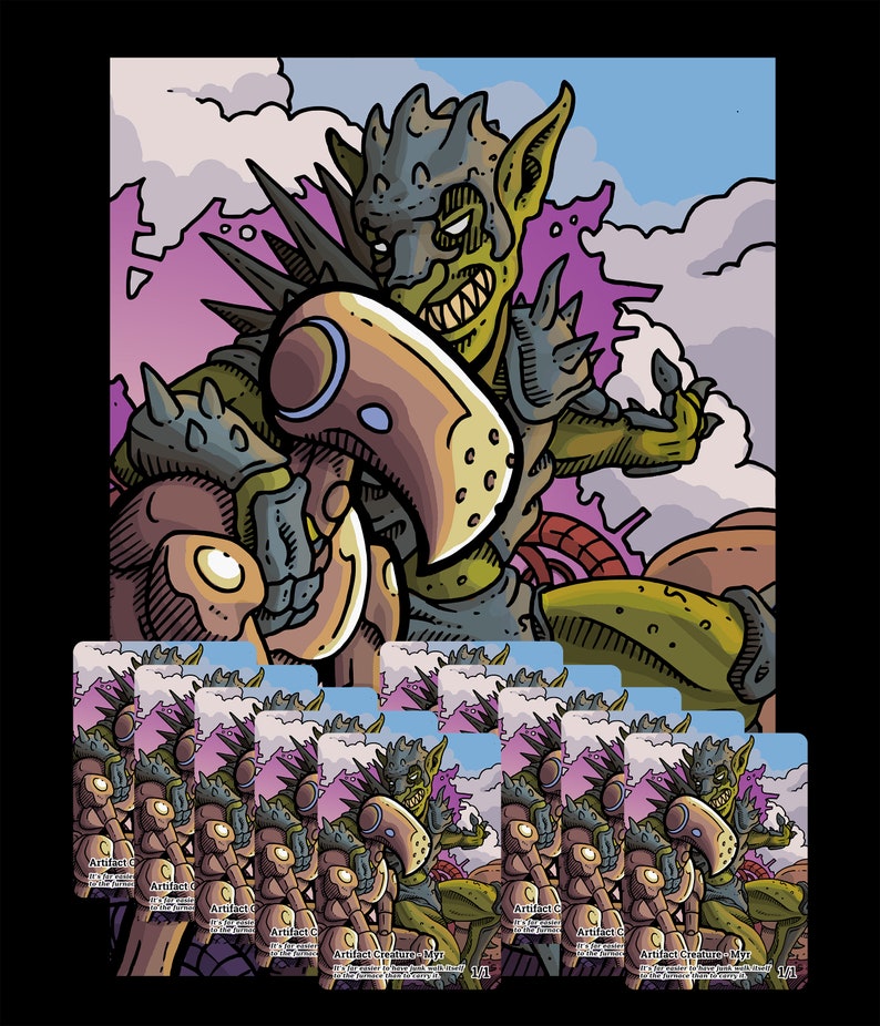 MTG Token Commission Custom Altered Magic the Gathering - Etsy