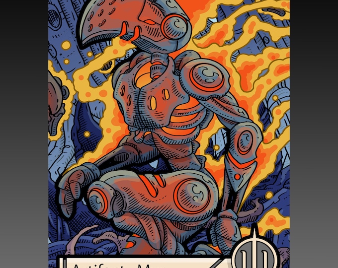 Myr Token Custom Altered MTG Magic the Gathering Fantasy Board Game ...