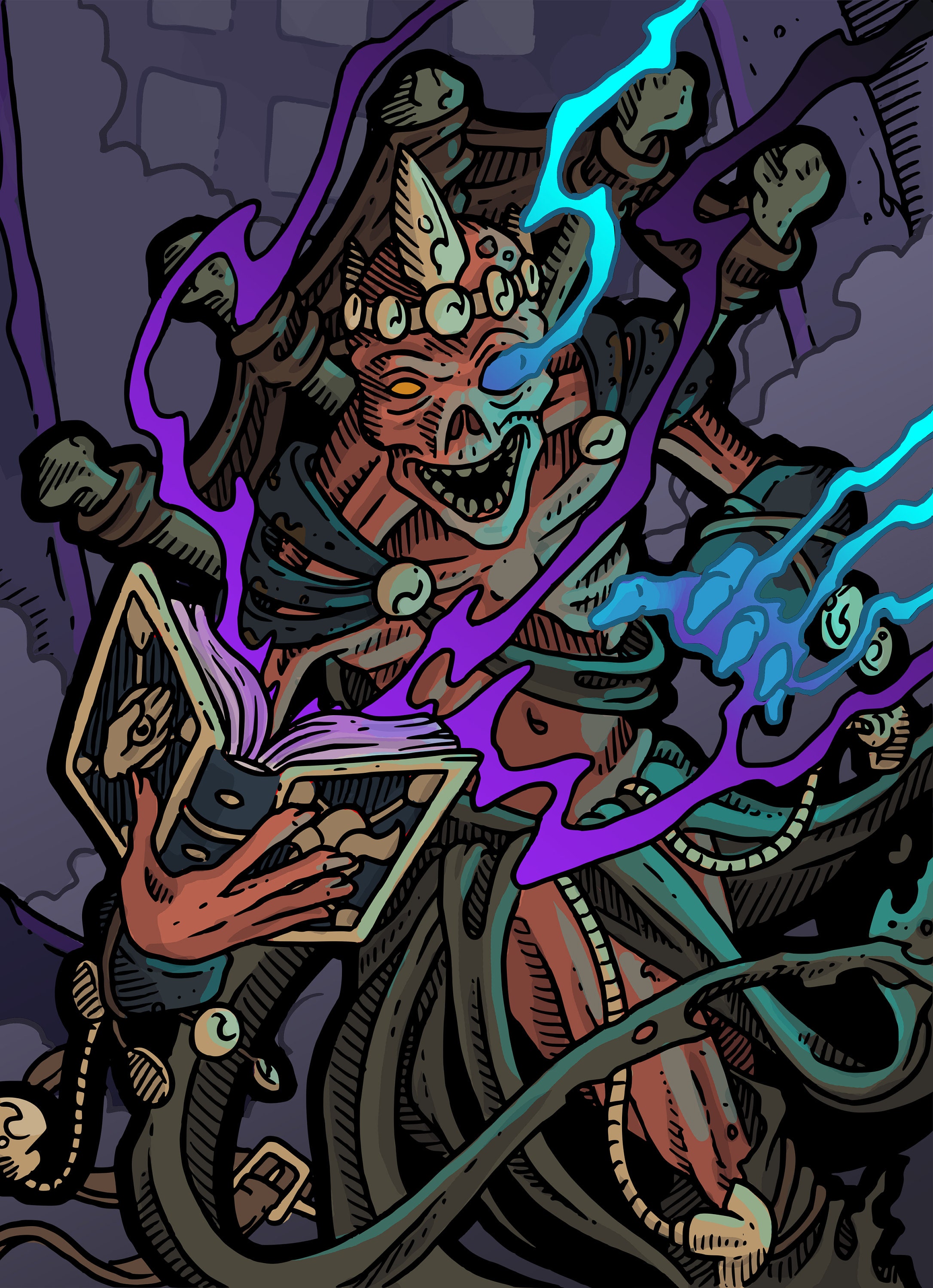 Vecna Token Custom MTG Magic the Gathering Adventures | Etsy