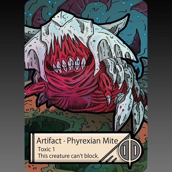 Phyrexian Mite Token - Etsy