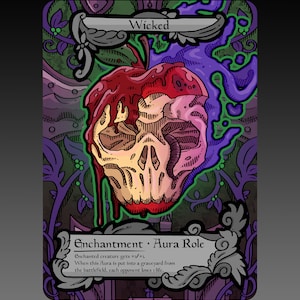 Wicked / Cursed Role Token - Custom Token for Magic the Gathering ...