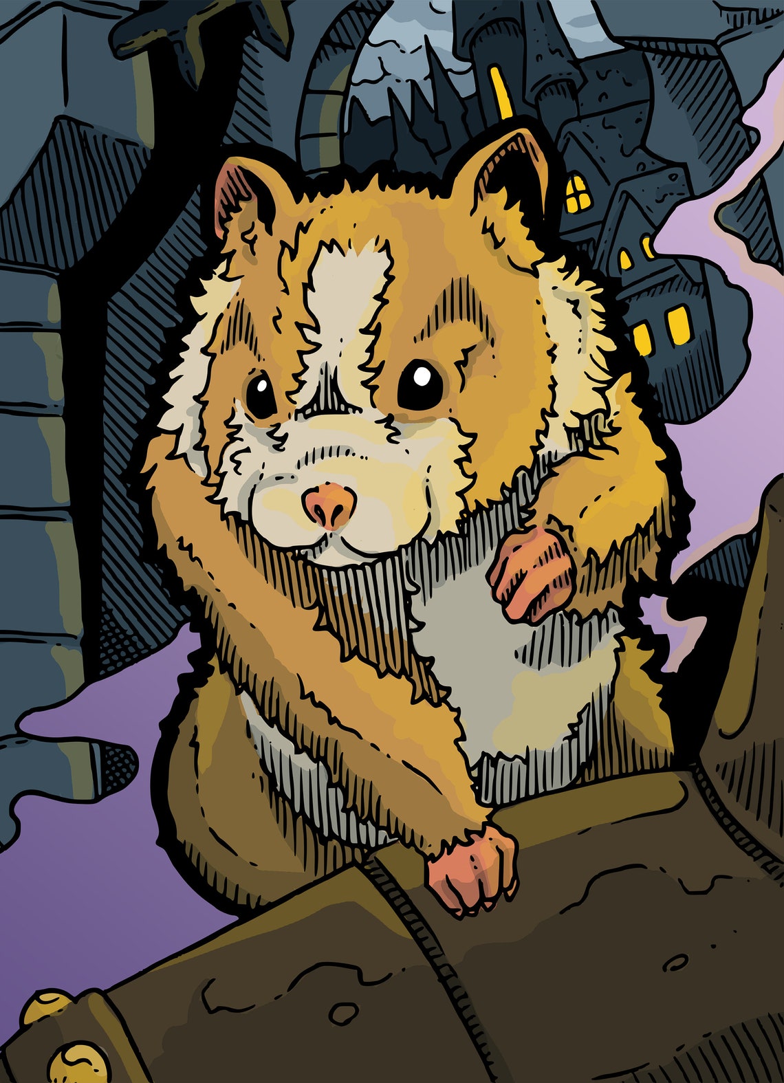 Boo Token - Custom MTG Magic the Gathering Adventures Forgotten Realms ...