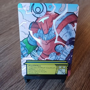 CLEARANCE Mechtitan Token - Custom Altered MTG Magic the Gathering Fantasy Board Game Card ...