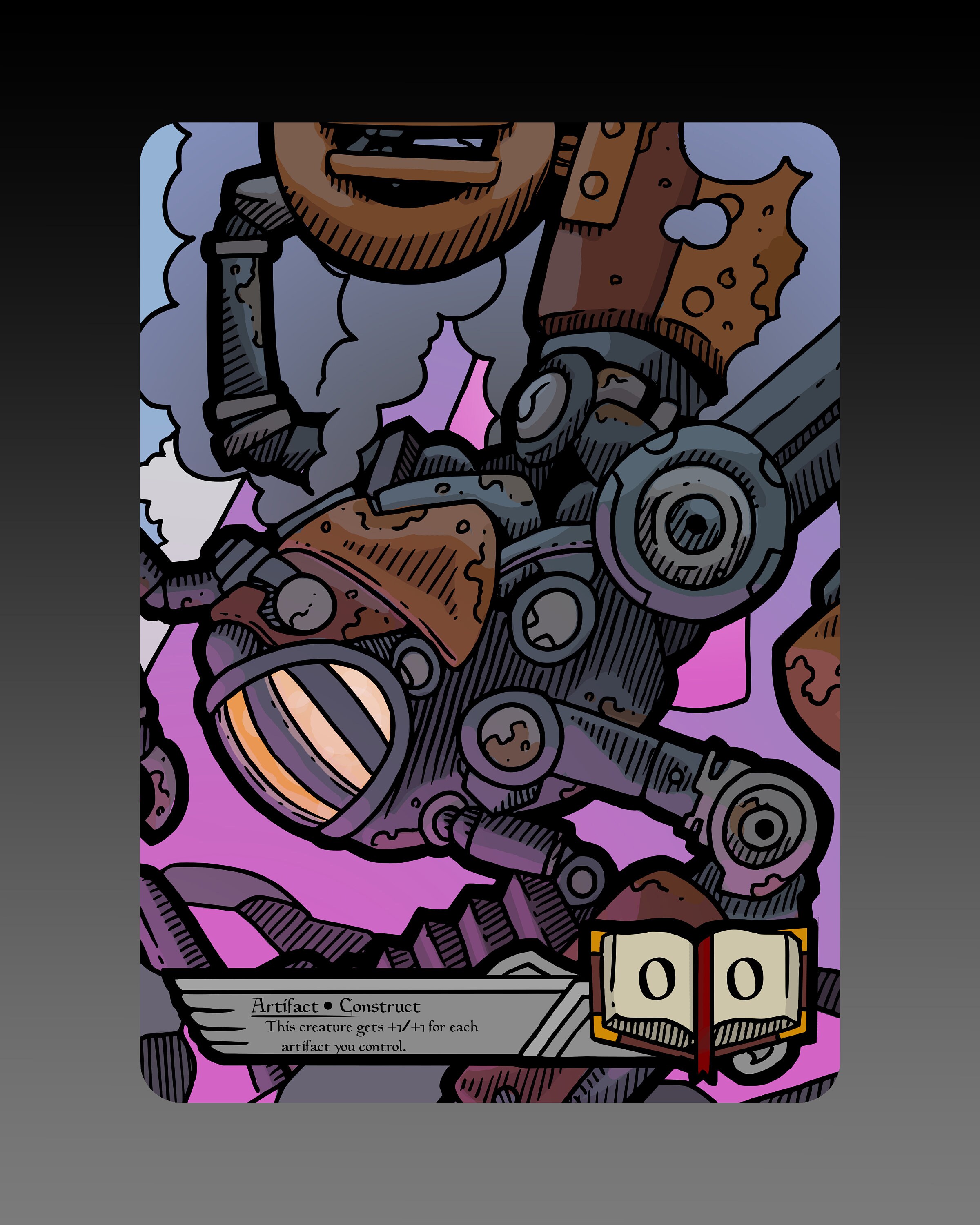 Construct Token Custom MTG Magic the Gathering Fantasy Board | Etsy