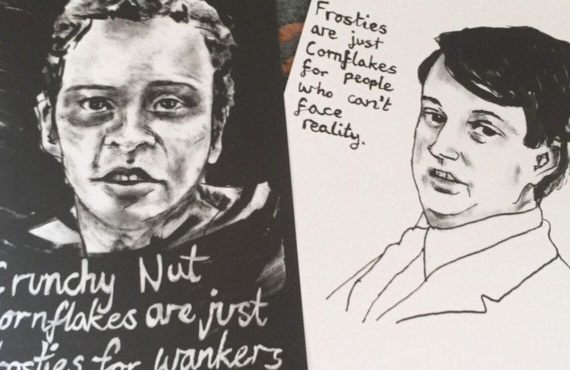 5 x Peep Show Art Prints Choose from 5 different styles | Etsy