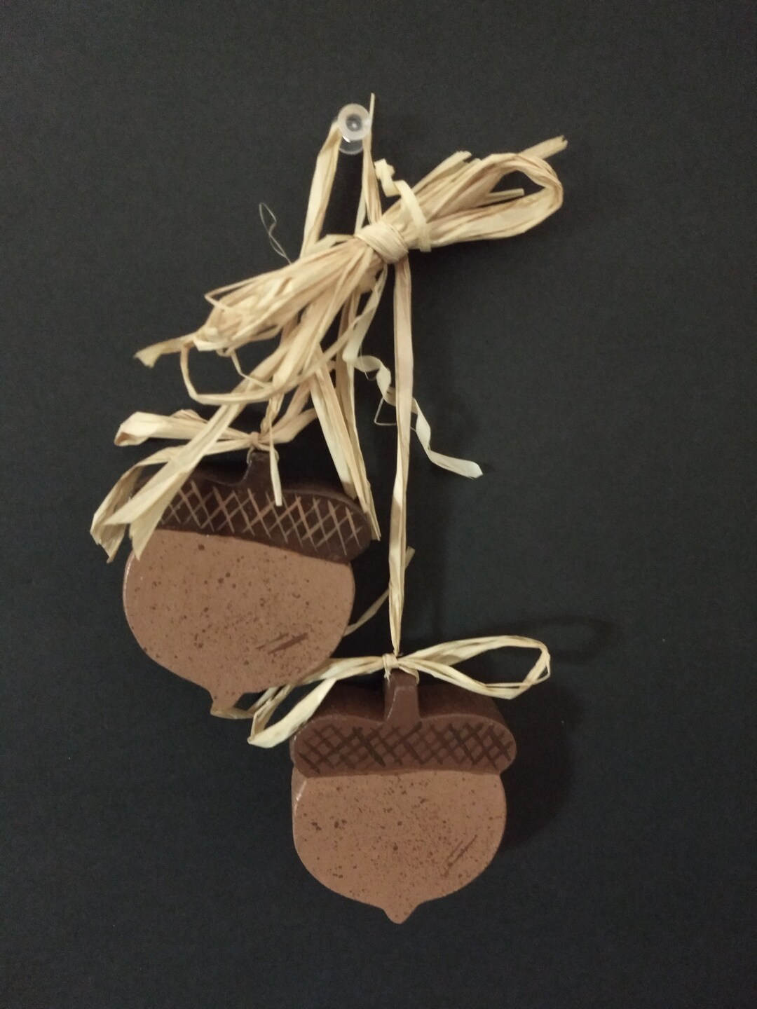 Wood Hanging Acorns - Etsy