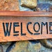 Craftsman Style Welcome Sign Greene and Greene Handmade - Etsy