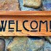 Craftsman Style Welcome Sign Greene and Greene Handmade Mahogany - Etsy