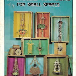 13 Vintage Macrame Patterns - 70's Macrame Pattern Macrame Planter ...