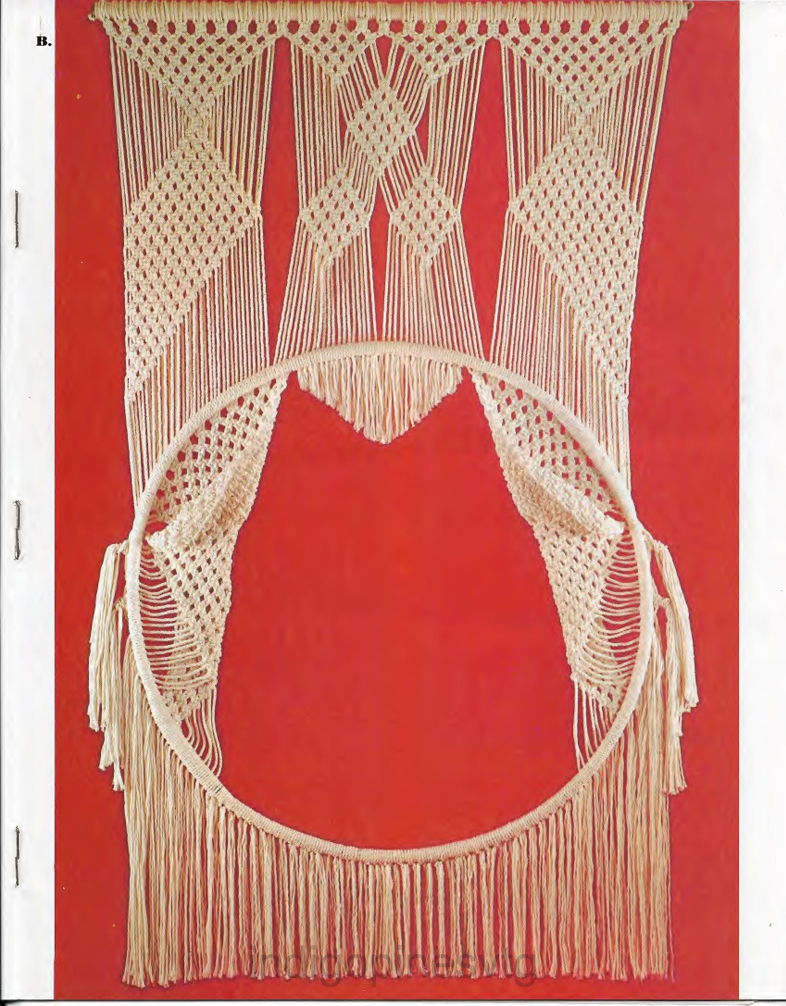 14 Vintage Macrame Patterns 70's Macrame Pattern Macrame - Etsy