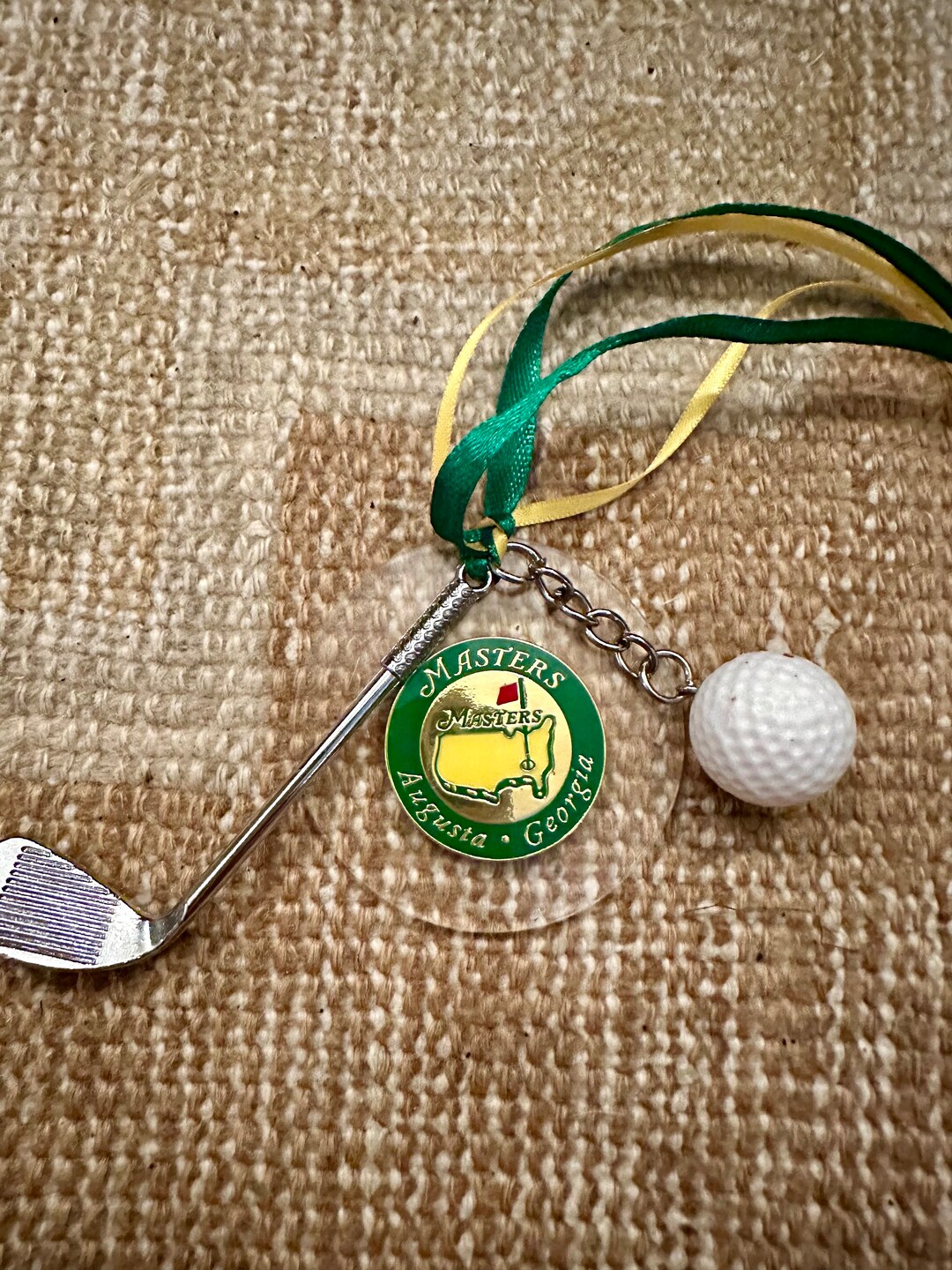 Augusta Masters Golf Tournament Metal Golf Club and Ball Sports ...