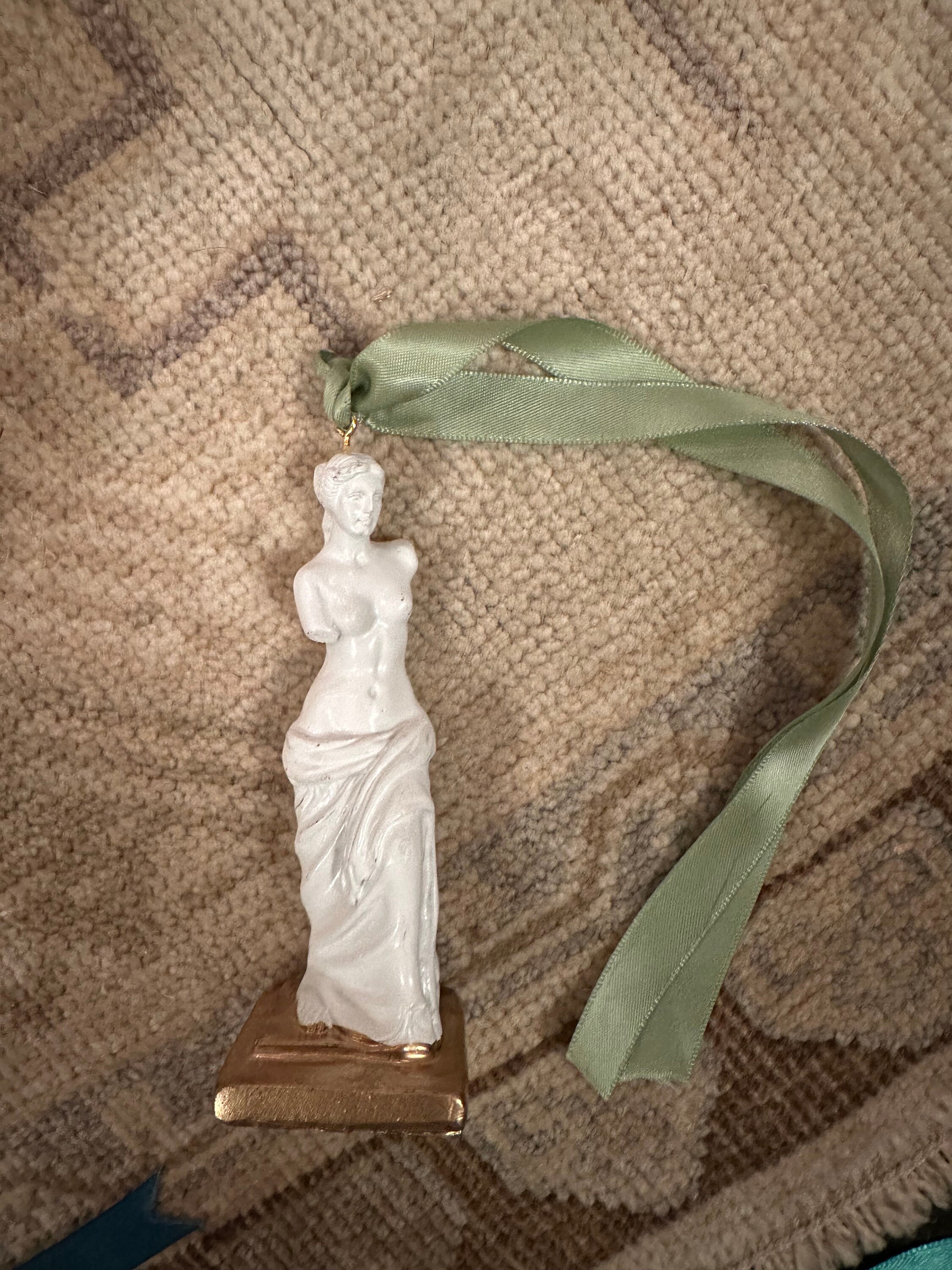 Hand Painted Gold Leaf Aphrodite Venus De Milo Greek Roman Classical ...