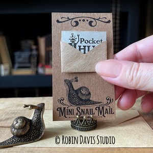 Mini Snail Mail From Pocket, Mini Hugs, Miniature Mail, Sending You ...