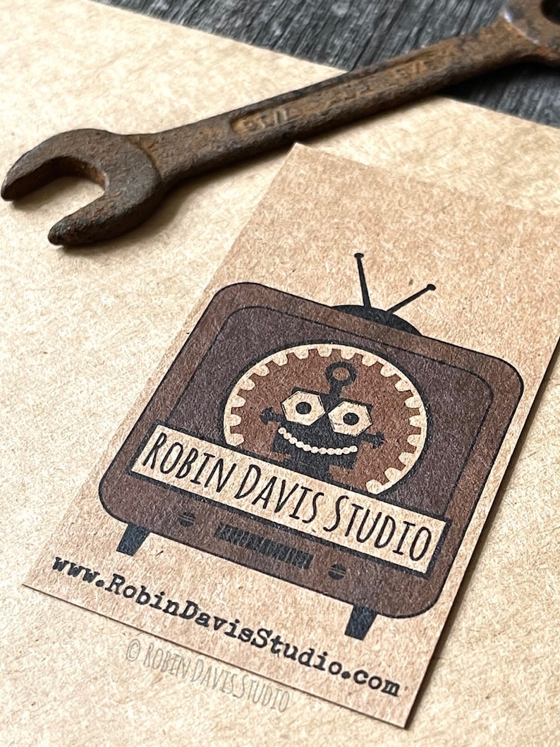 Robot Notebook Sticker Robot Scrapbook Sticker Robot Laptop - Etsy