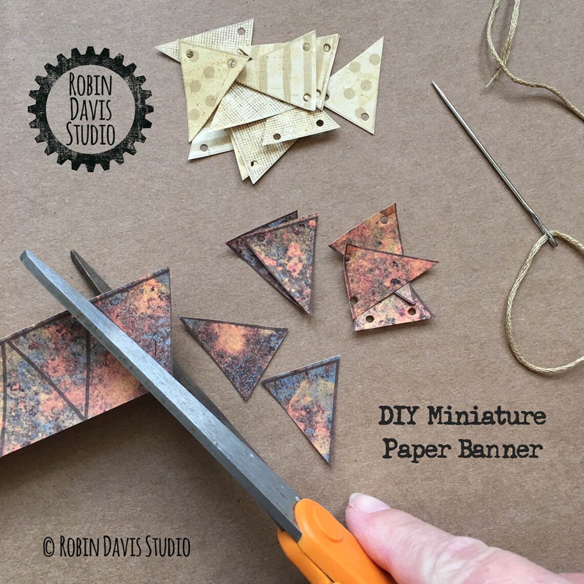 Retro Mini Banner Book Nook Decor Miniature Banner Download - Etsy