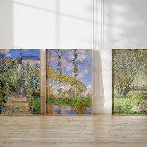 Set of 215 Claude Monet Printable Wall Art Monet Gallery Wall Art ...