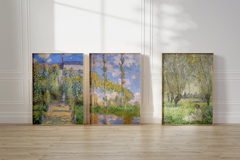 Set of 215 Claude Monet Printable Wall Art Monet Gallery - Etsy UK