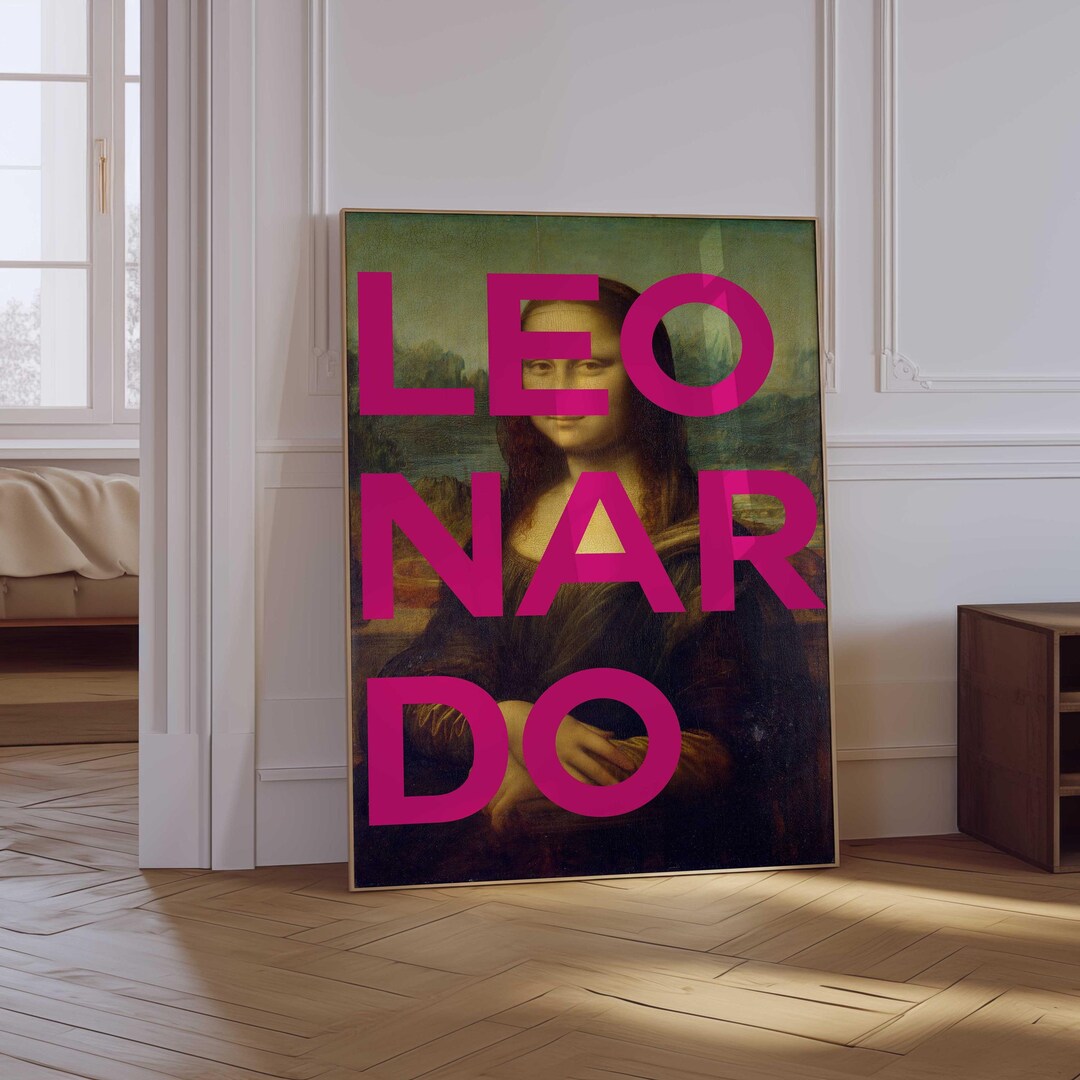 Altered Art of Mona Lisa - Altered Poster Printable Instant Downloaded ...