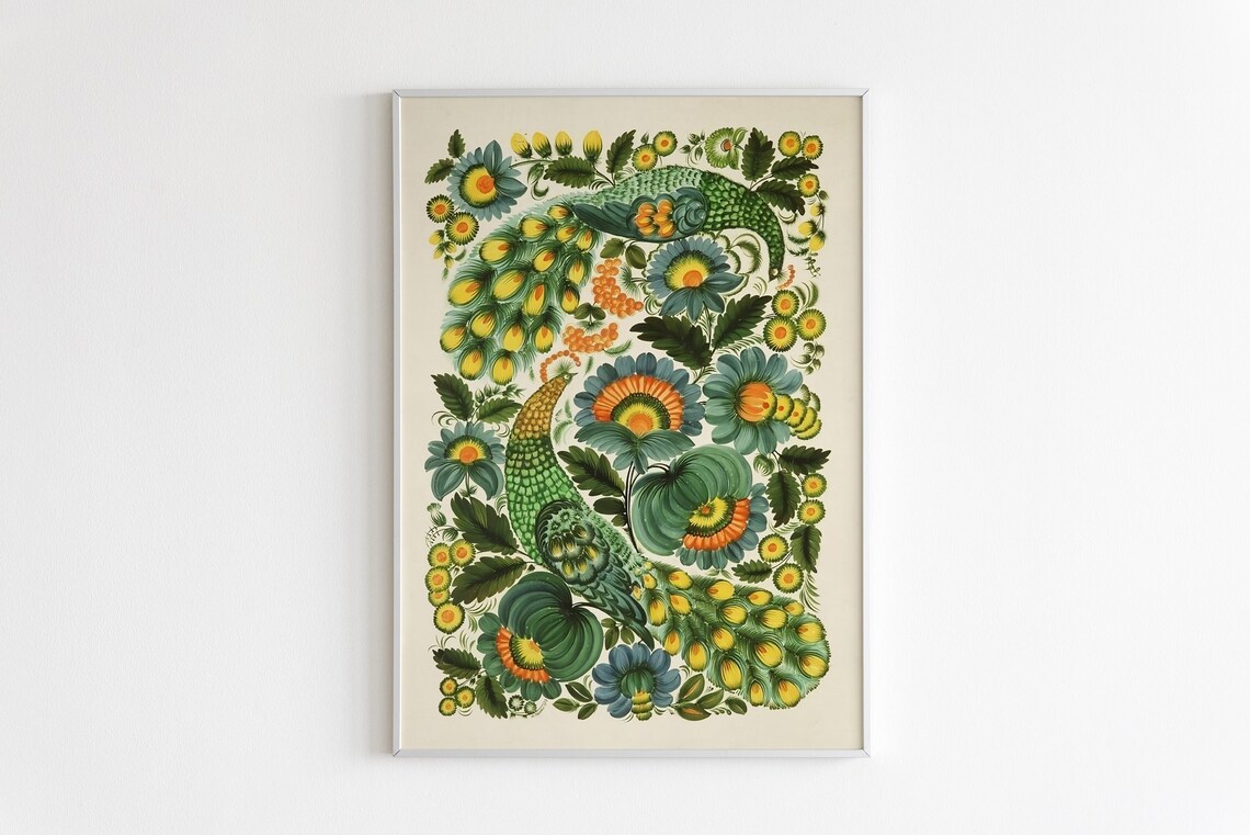 Ukrainian Folk Digital Download Printable Art National - Etsy