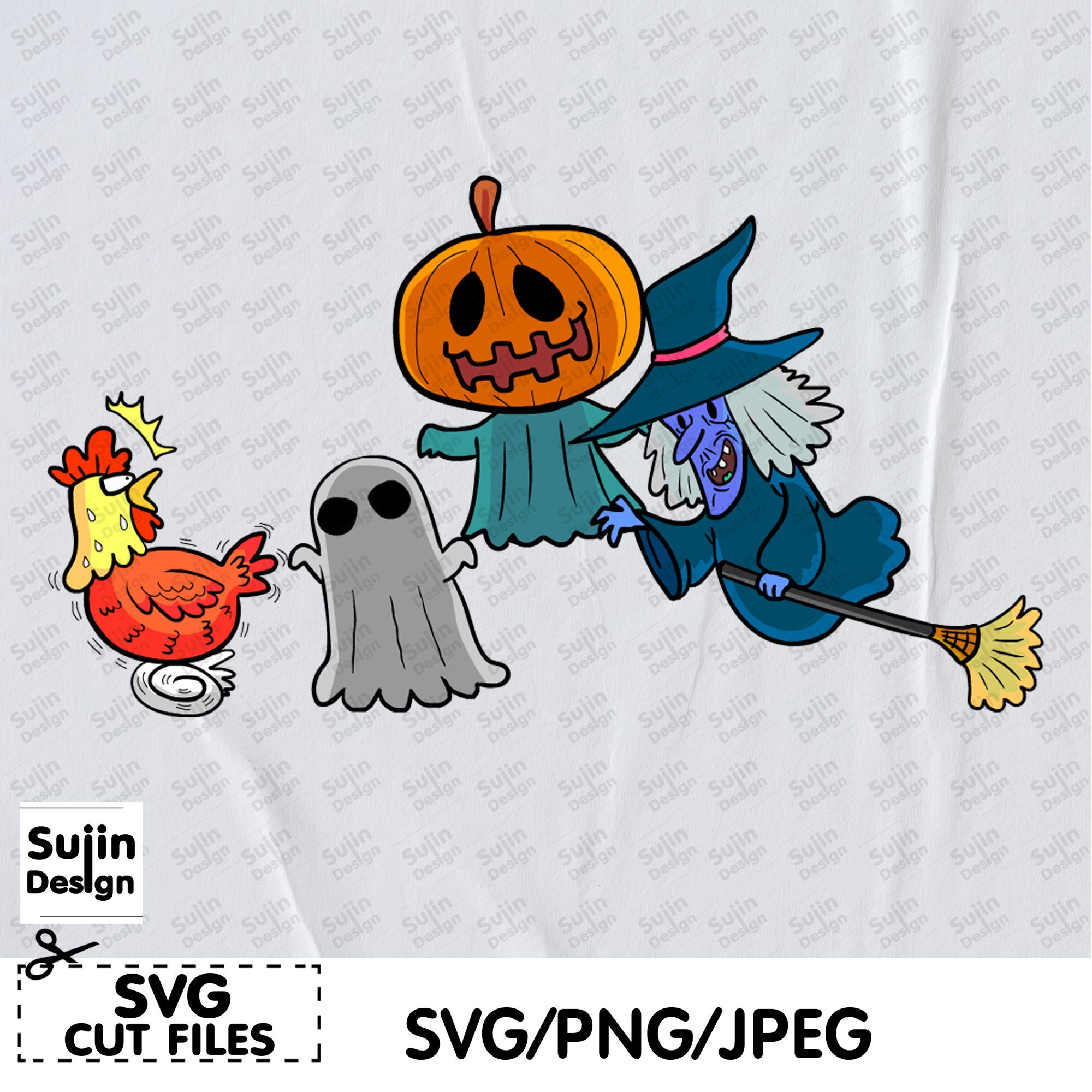 Halloween Chickens PNG, Ghost Chickens Png, Funny Chicken Png, Fall Png ...