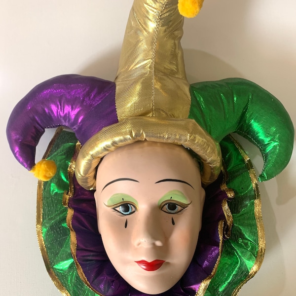 Ceramic Mardi Gras Mask - Etsy