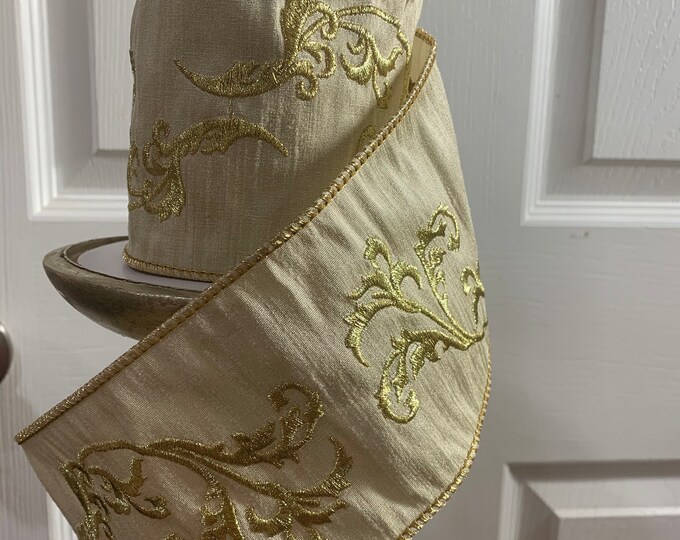 Luxury Ribbon, Designer Ribbon, Wired Ribbon, Holiday, Aristocrat ...