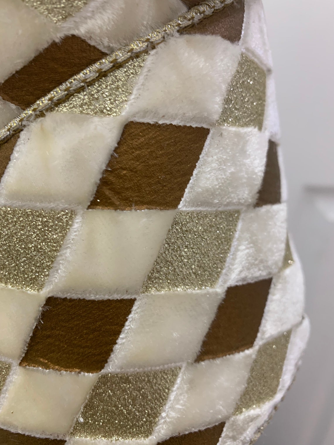 Luxury Ribbon, Designer Ribbon, Wired Ribbon, Diamond Print Velvet ...