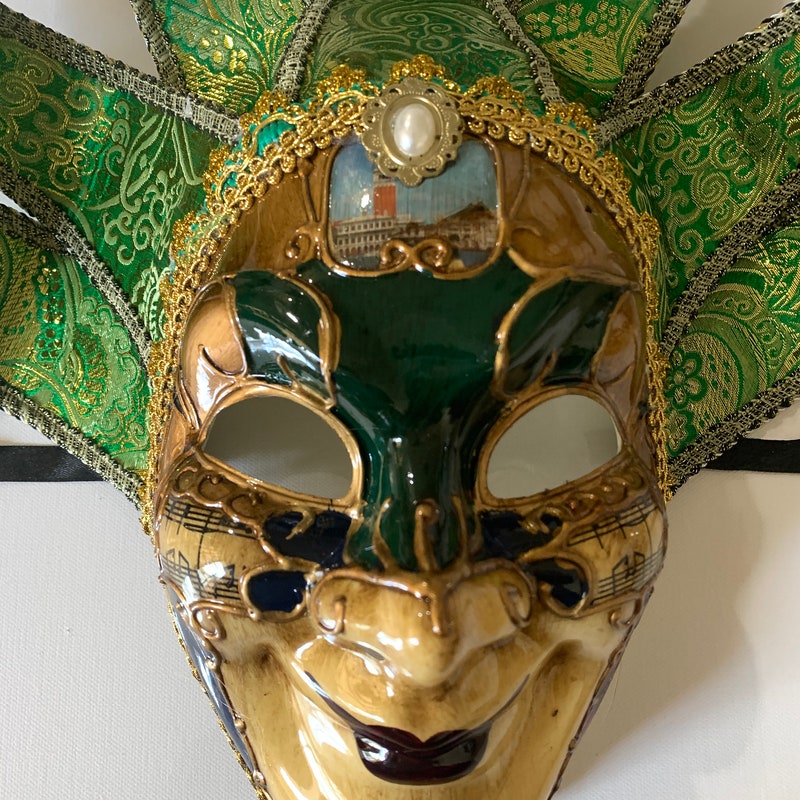 Jester Mask - Etsy