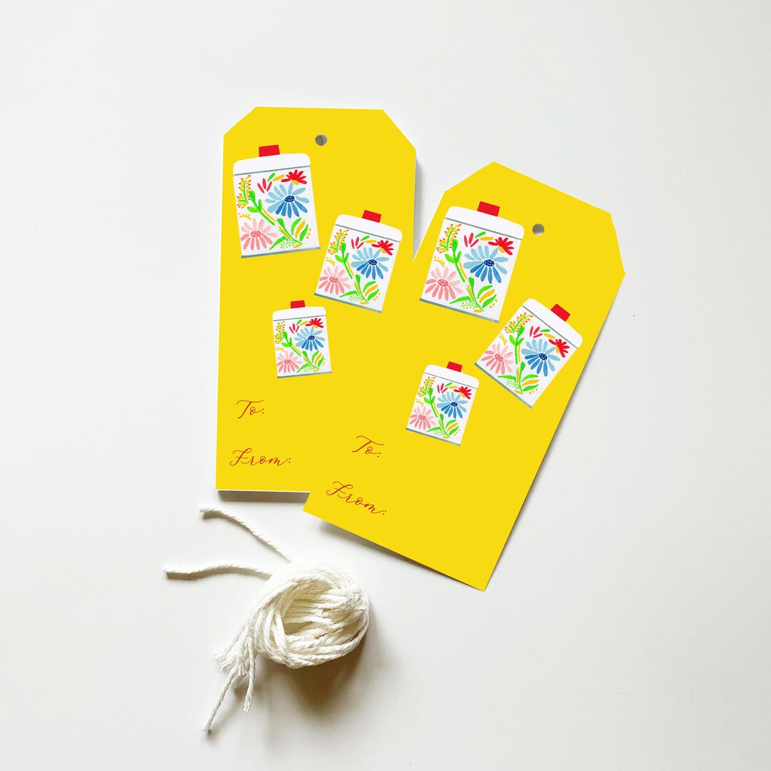 Canister Set Gift Tags - Etsy