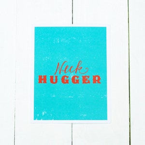 Neck Hugger, 8x10 Print - Etsy